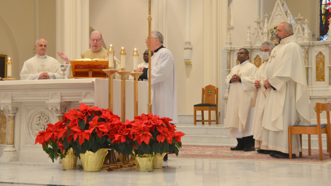 Bishop Deeley Presides at Memorial Mass for Pope Emeritus Benedict XVI ...
